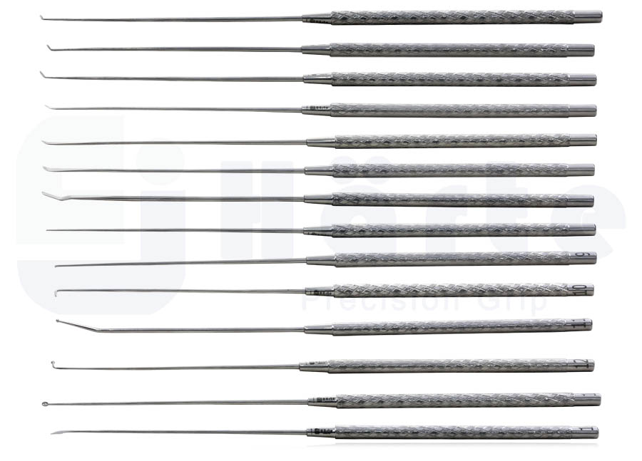 Portal do Médico - Kit de micro dissector de Rhoton (14 peças + estojo)